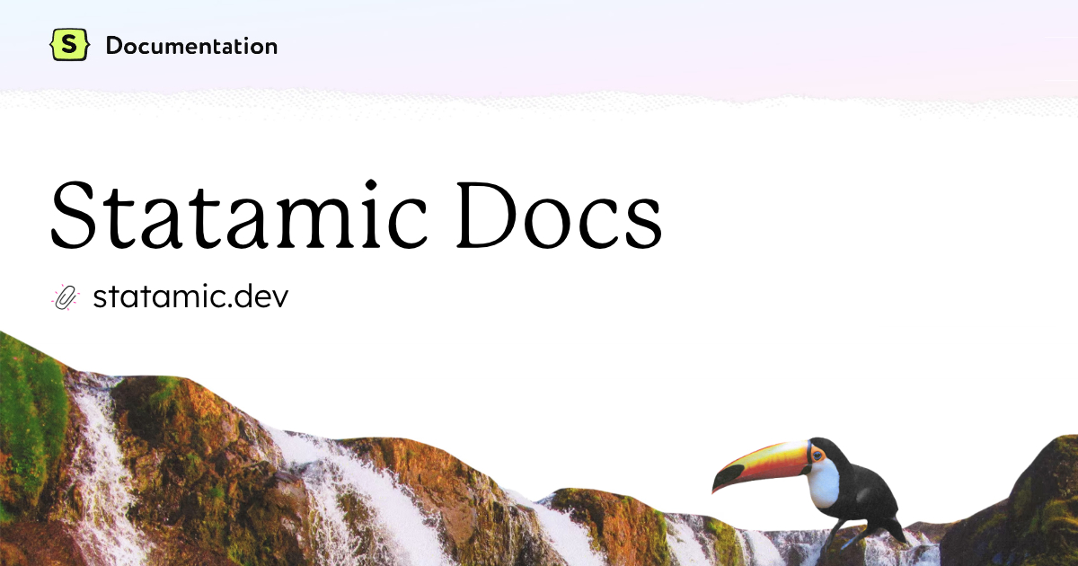 Learn Statamic // Statamic 6 Docs